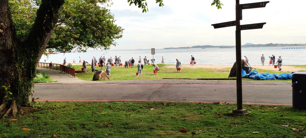 BCS Students Take Initiative to Clean the Coastline | Buddhist College ...